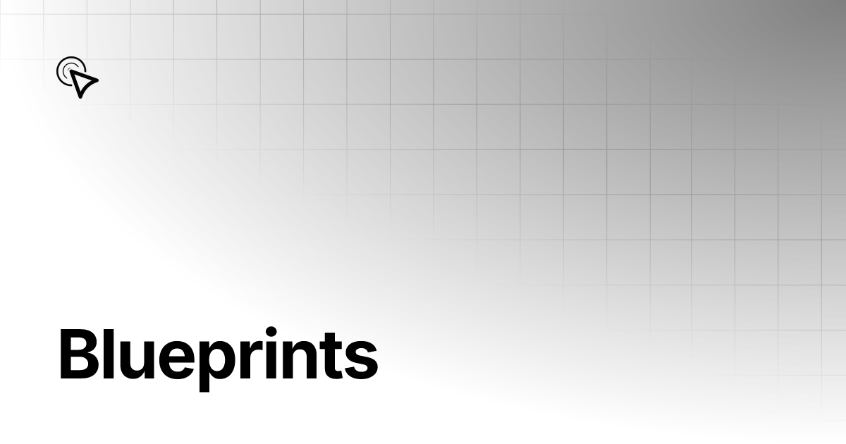 Blueprints | One-Click Docs