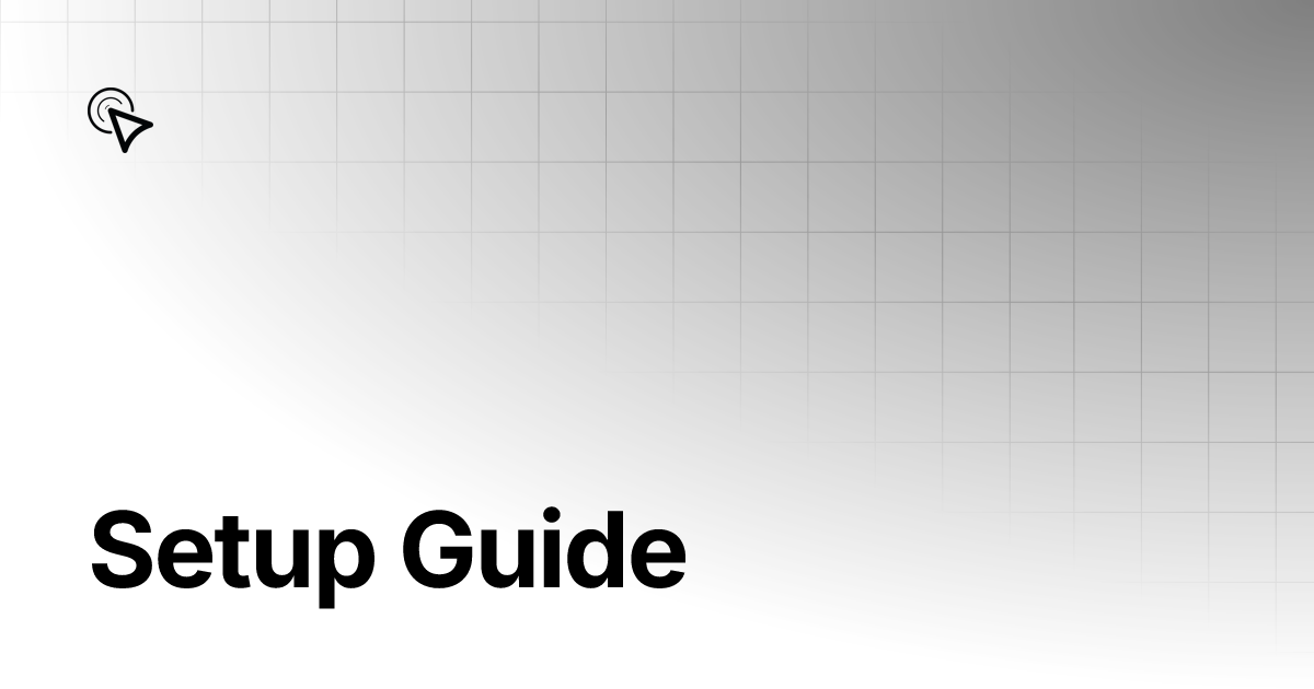 Setup Guide | One-Click Docs